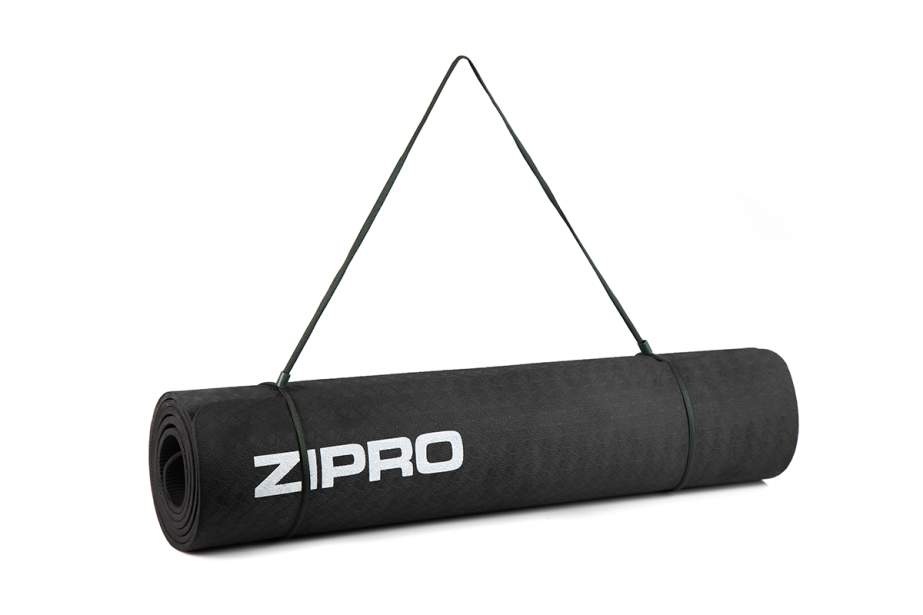 Võimlemismatt ZIPRO Training Mat, 15 mm, must | Velomarket
