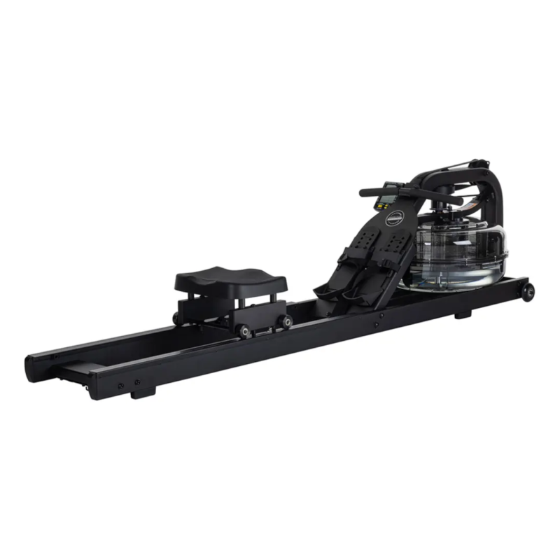 Rowing ergometer TUNTURI Fluid Rower Neon Plus Black | Velomarket