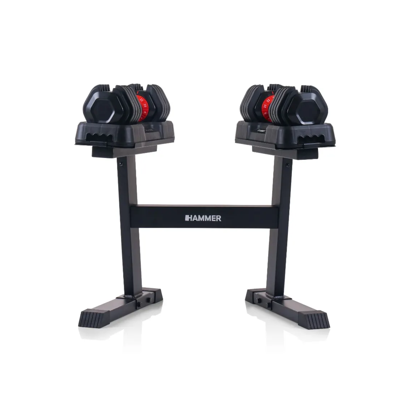 Reguleeritavad hantlid HAMMER Stronglock 4.0, 50 kg | Fitnessmarket